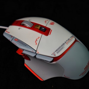 RX-0 Unicorn GUNDAM Edition Custom Painted Logitech G502 HERO & G502X ...