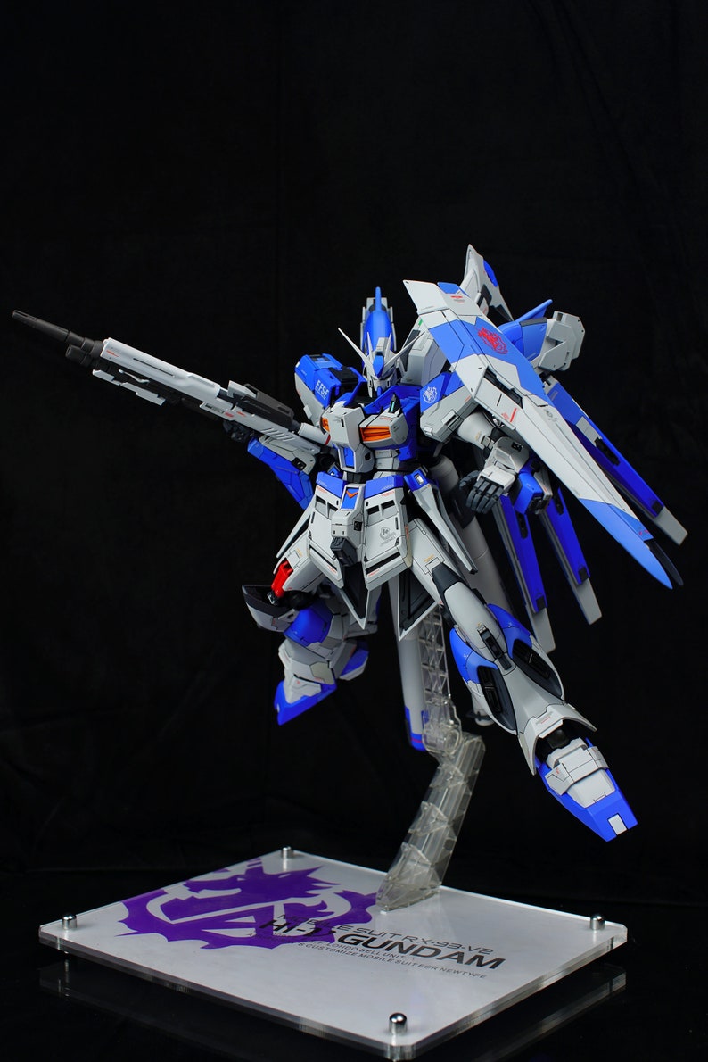 Painted & Built YJL 1/100 Rx-93-v2 Hi-v Gundam Conversion Kit BANDAI - Etsy