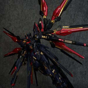 MGEX 1/100 Strike Freedom Gundam Ver.2.0[customize Black-red Coating ...
