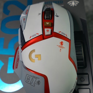 RX-0 Unicorn GUNDAM Edition Custom Painted Logitech G502 HERO - Etsy