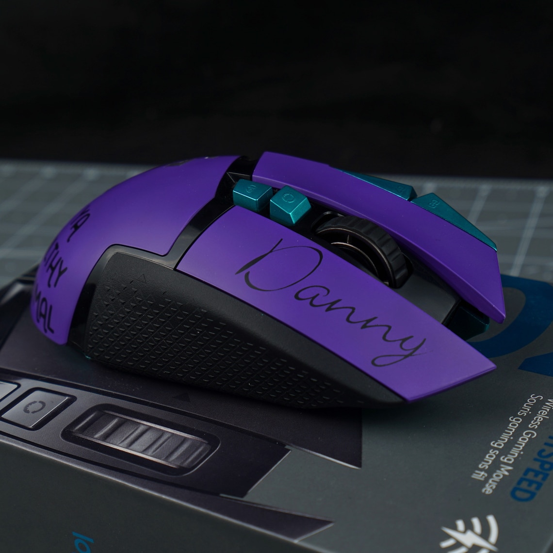Custom Design & Painted Logitech G502 G502X HERO Gaming Mouse - Etsy