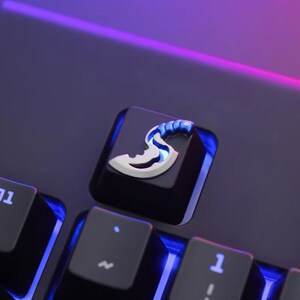 Metal Gaming Theme Keycaps for Steam, Apex, Lol, PUBG, Compatible With ...