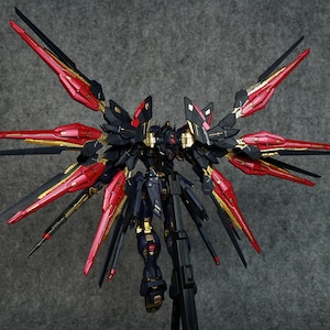 MGEX 1/100 Strike Freedom Gundam Ver.2.0[customize Black-red Coating ...