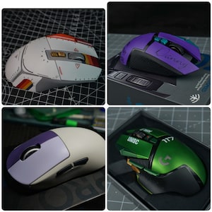 Custom Design & Painted Logitech G502, G502X HERO Gaming Mouse With Rgb ...