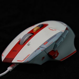 RX-0 Unicorn GUNDAM Edition Custom Painted Logitech G502 HERO & G502X ...