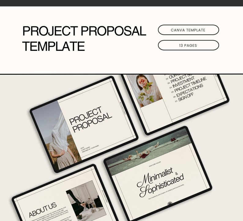 Project Proposal Template, Services Proposal, Web Design Proposal ...