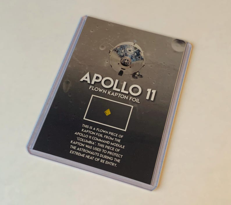 Apollo 11 Space Flown Kapton Foil - Etsy