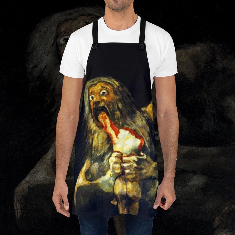 Francisco De Goya Saturn Devouring His Son Art Print Apron | Etsy
