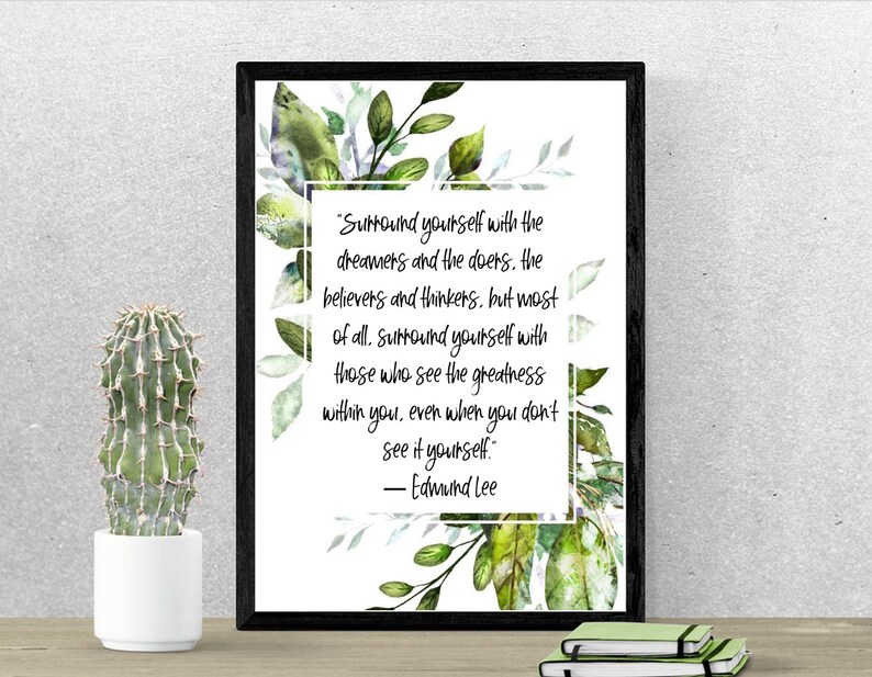 Inspirational Printable, Teacher Gift, Counselor Gift, Inspirational ...