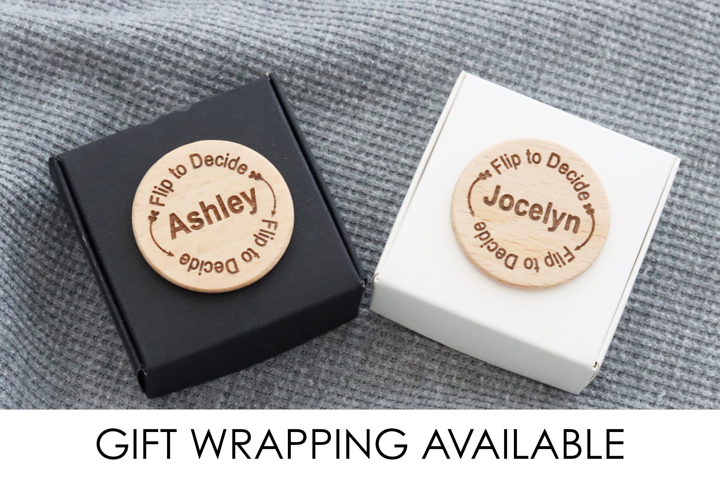 Personalized Decision Flip Coin Custom Fun Coin Decision - Etsy