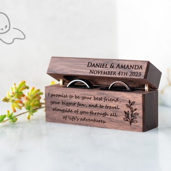 Double Ring Box - Etsy