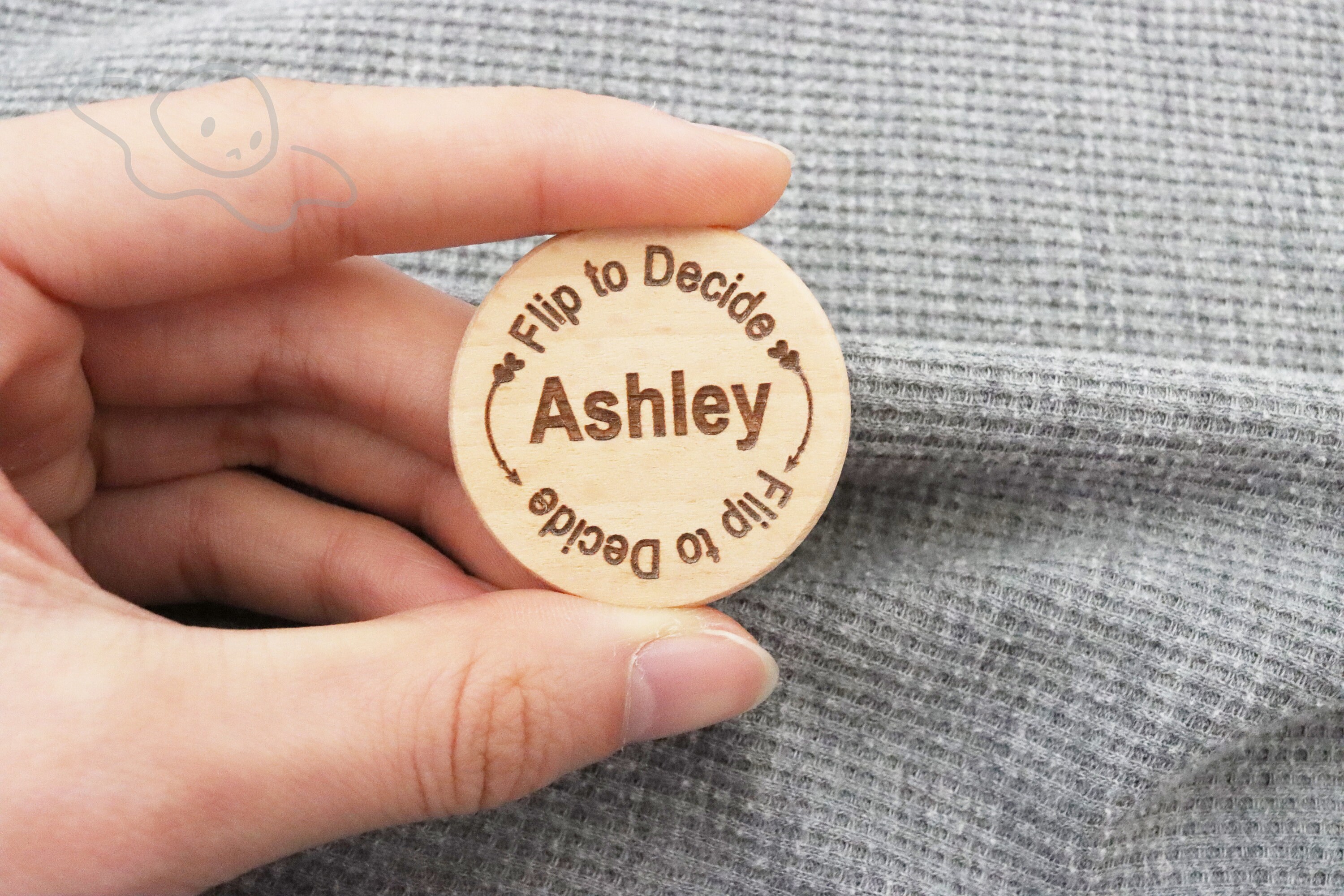 Personalized Decision Flip Coin Custom Fun Coin Decision - Etsy
