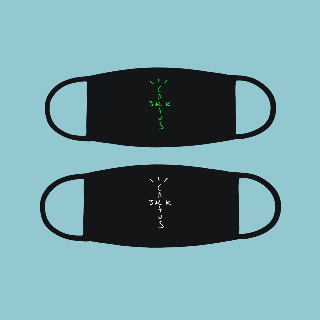 Travis Scott Cactus Jack Face Mask | Cotton | Streetwear Hypebeast ...