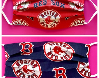 Red Sox Face Mask | Etsy