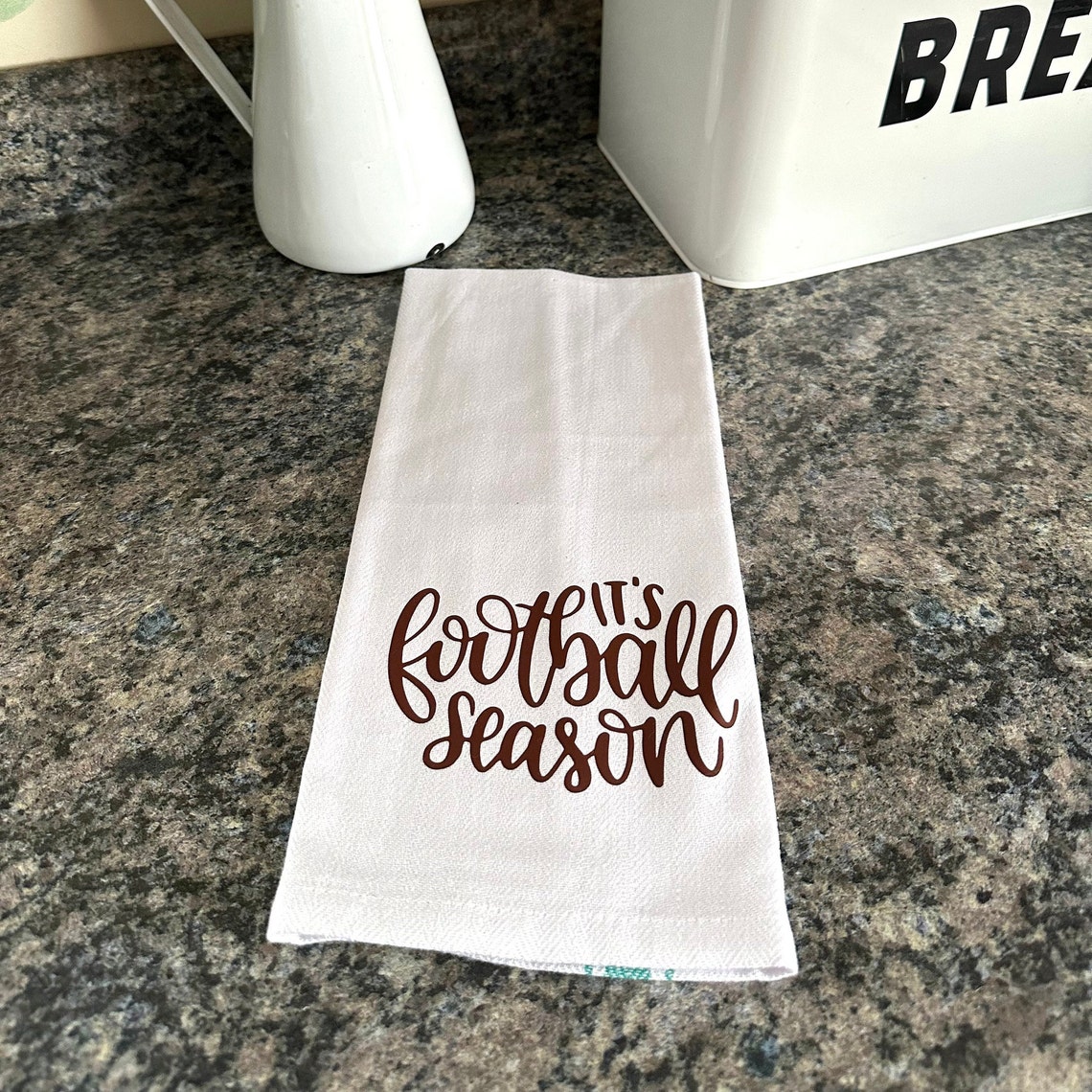 Football Season Flour Sack Kitchen Towels, Football Kitchen Decor ...