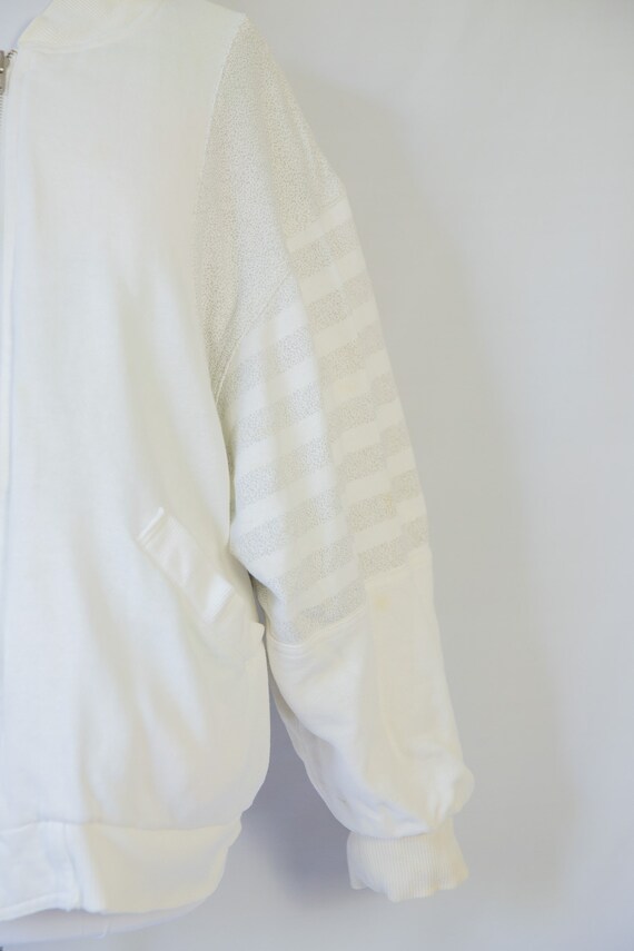 1990s New Wave JAG Pastel Bomber Jacket / Reversible - Gem