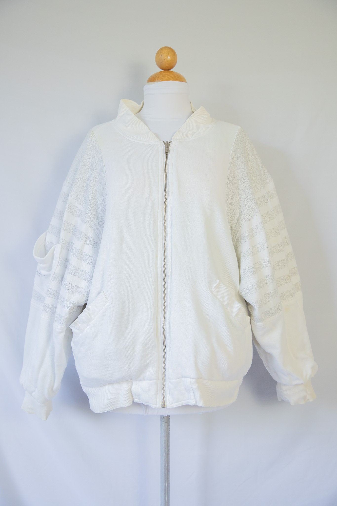 1990s New Wave JAG Pastel Bomber Jacket / Reversible - Etsy