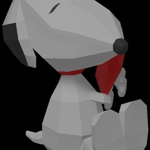 Snoopy Papercraft - Etsy