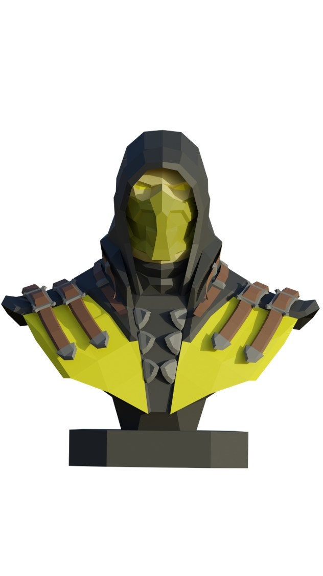 Scorpion papercraft, low poly - Etsy España