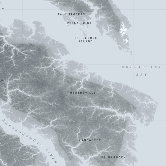Northern Neck Virginia Map