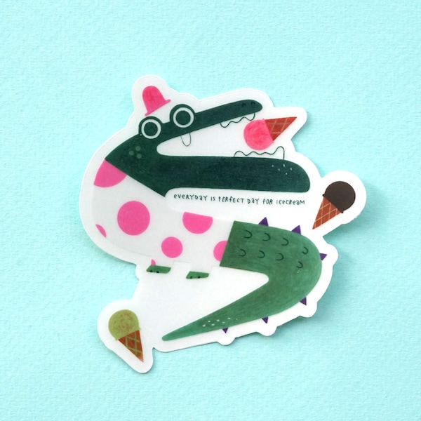 Alligator Sticker - Etsy