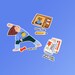 New Year's Resolution Sticker Sheet, Achieve Your Goals in Style ...