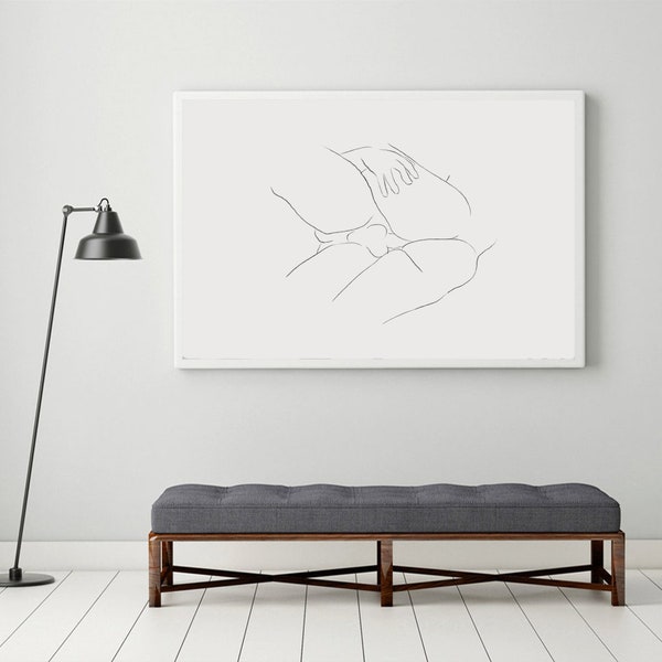 Nsfw Minimal Art - Etsy Australia