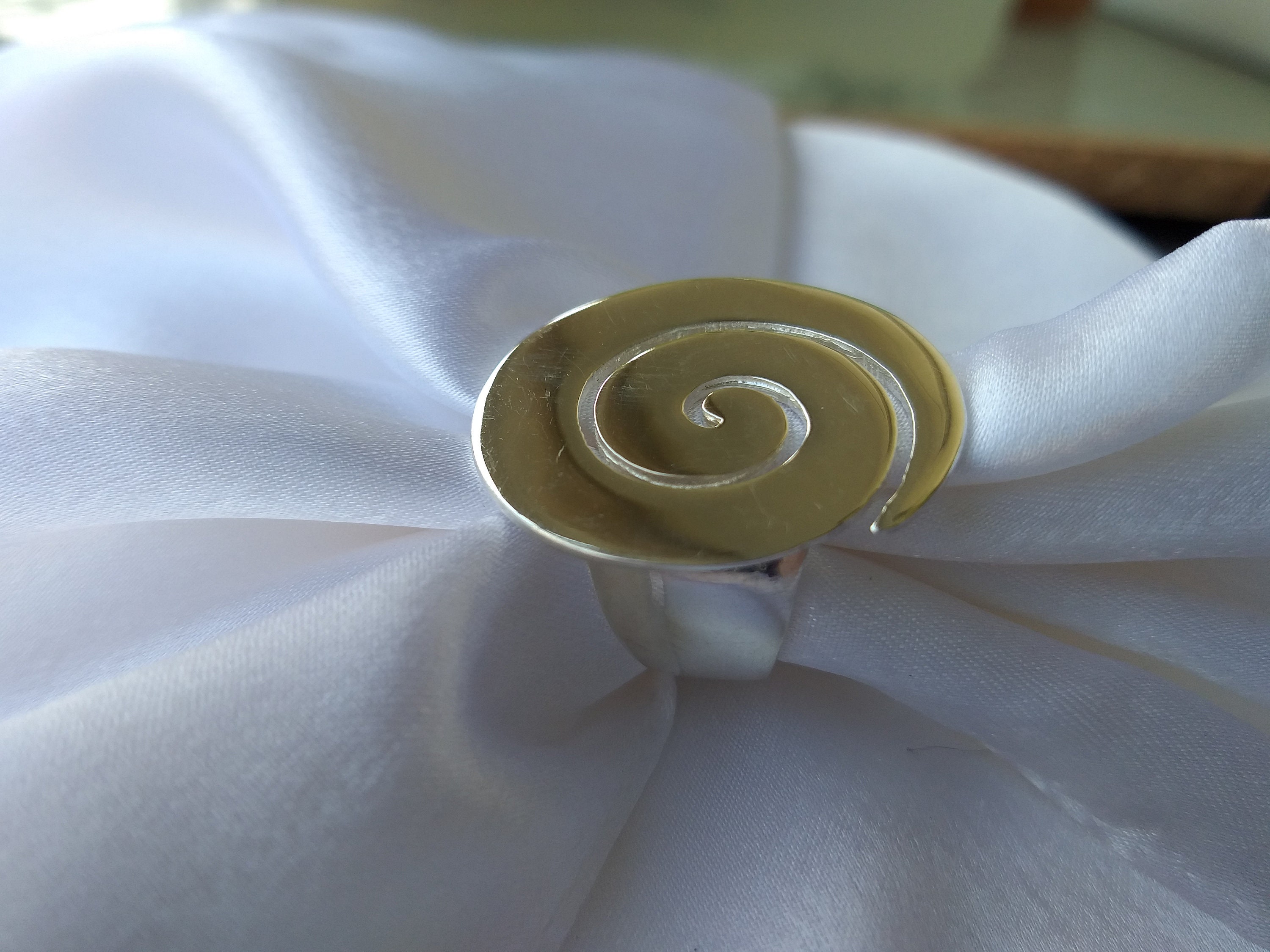 Ancient Greek Spiral Ring Sterling Silver 925/round Greek - Etsy