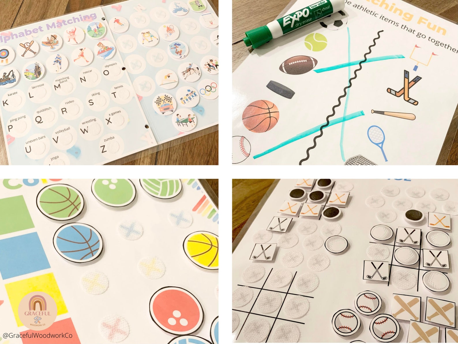 Learning Binder Printable Activities Sport Learning Binder Sport Busy ...