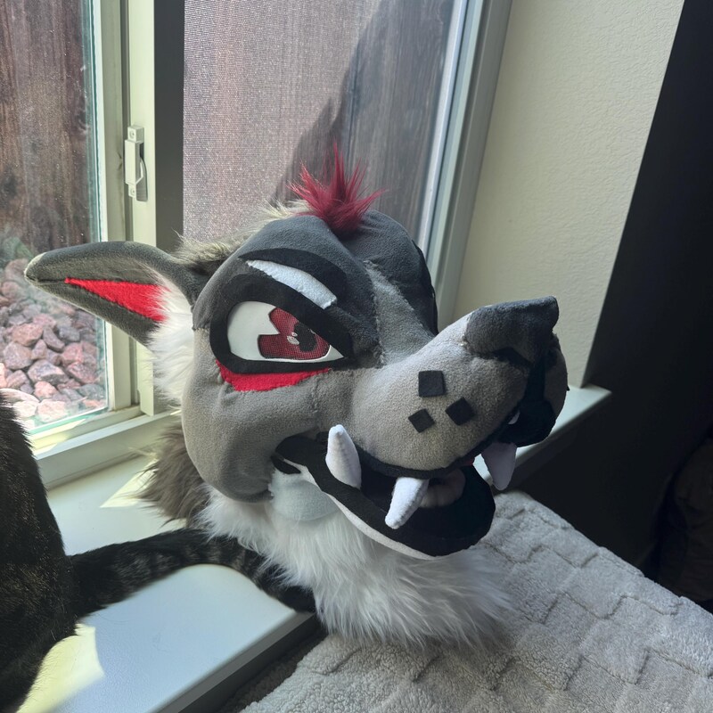 Wolf Head Hat - Etsy