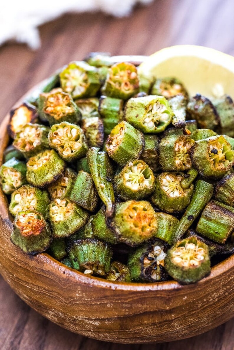 Okra Seeds Okro Ochro Ladies Fingers Seeds Southern Spineless Clemson ...