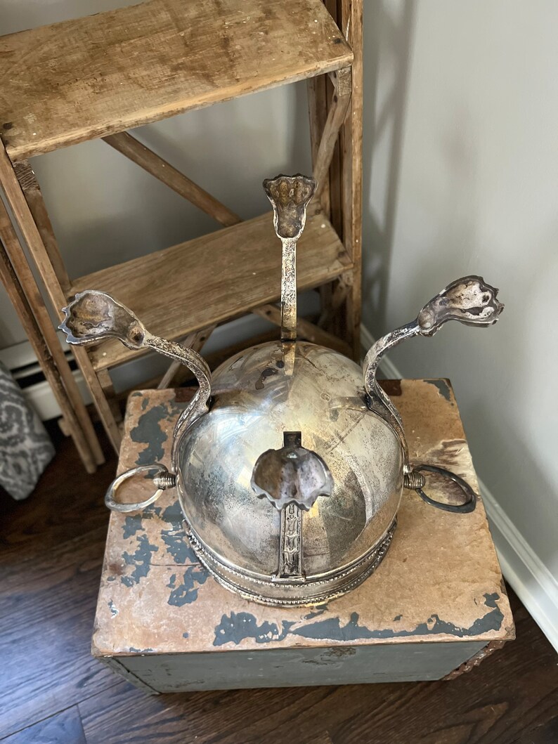 Vintage Silver Plated Claw Footed Ice Bucket/ Topiary - Etsy