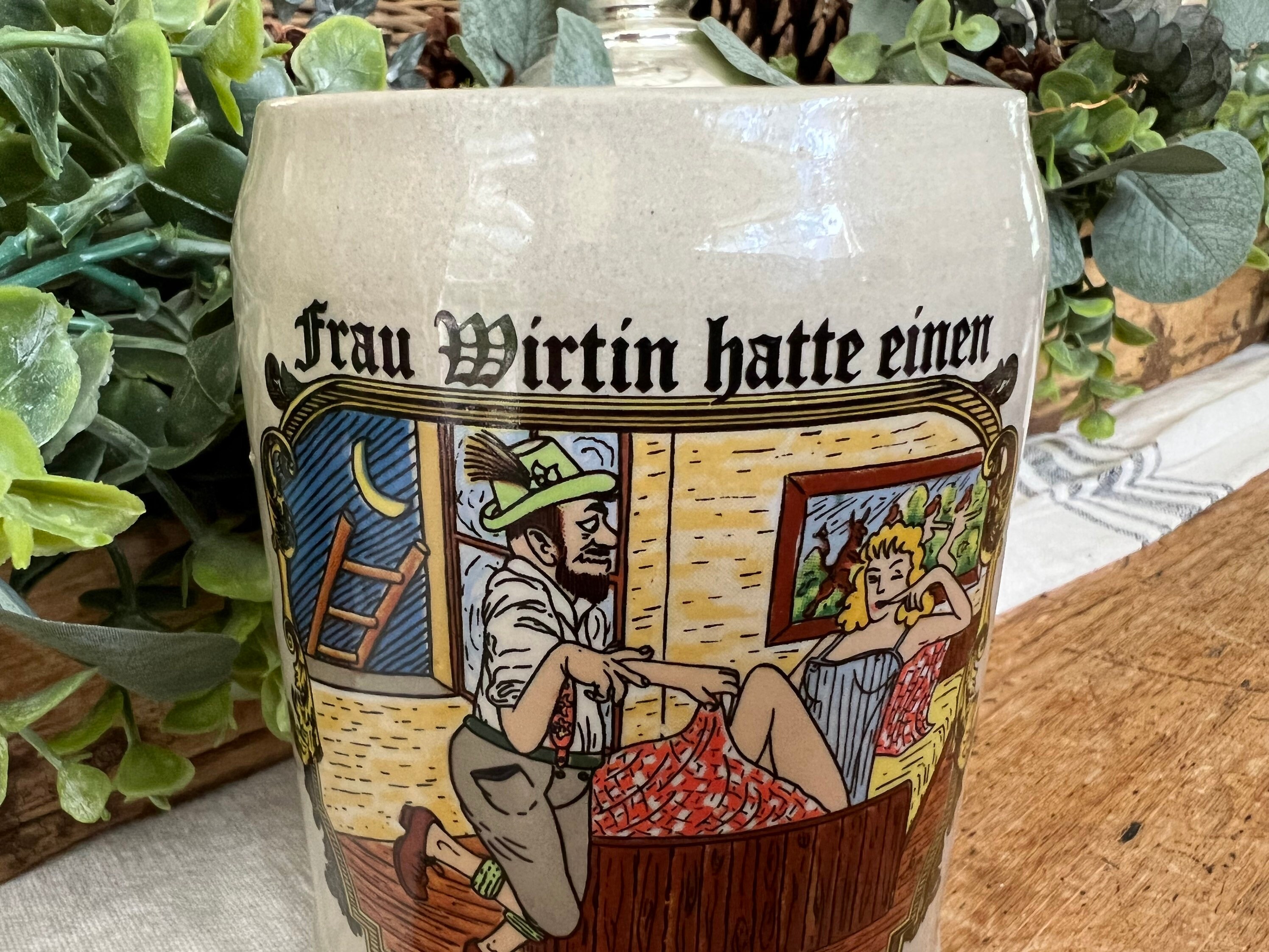 Vintage German Stein Beer Stein VINTAGE BARWARE - Etsy