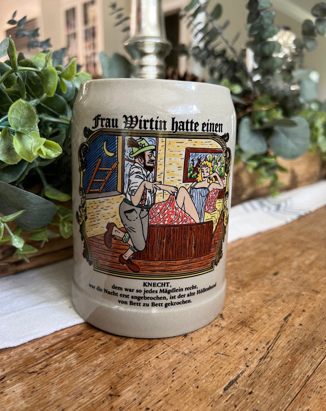 Vintage German Stein Beer Stein VINTAGE BARWARE - Etsy