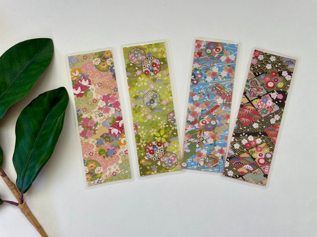 Japanese Origami Paper Bookmarks - Etsy