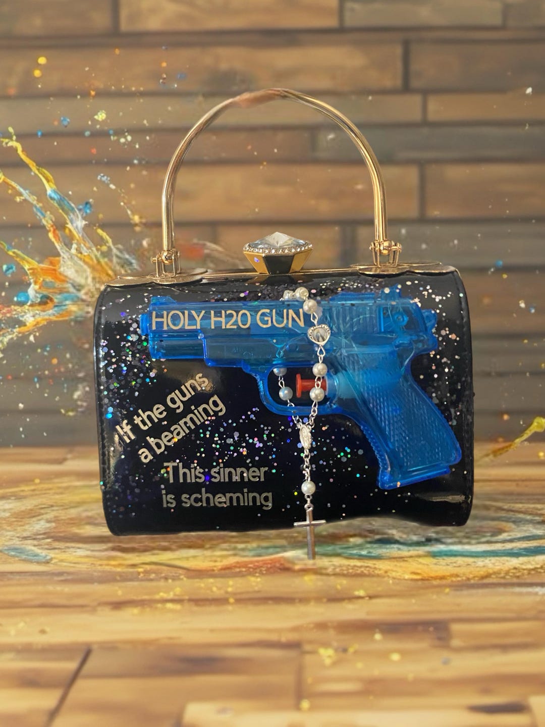 Holy Water Gun Handbag - Etsy