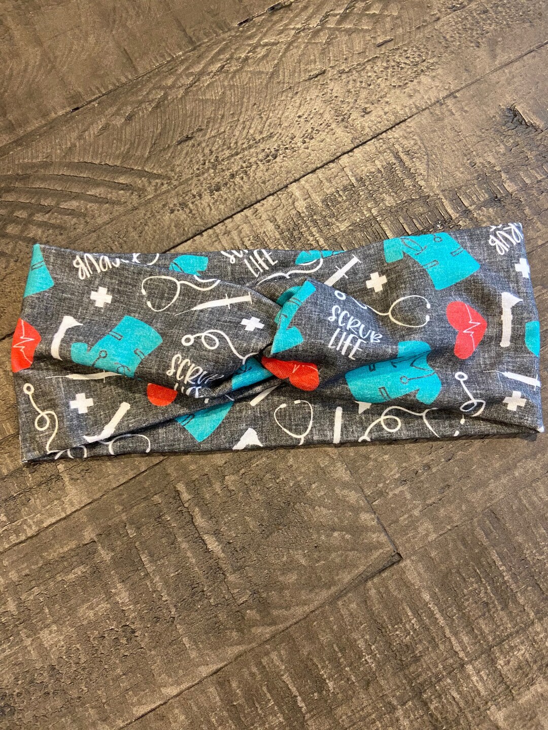 SCRUB LIFE NURSE Headband, Headbands for Nurses, Wide Headbands ...