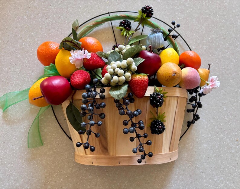 Summer Fruit Basket - Etsy
