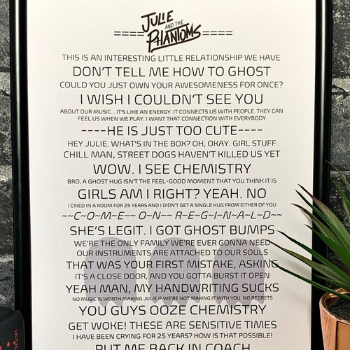 Julie and the Phantoms Poster - Etsy