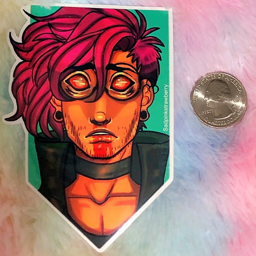 Cursed Moth Dib Sticker 2.8 X 4 - Etsy