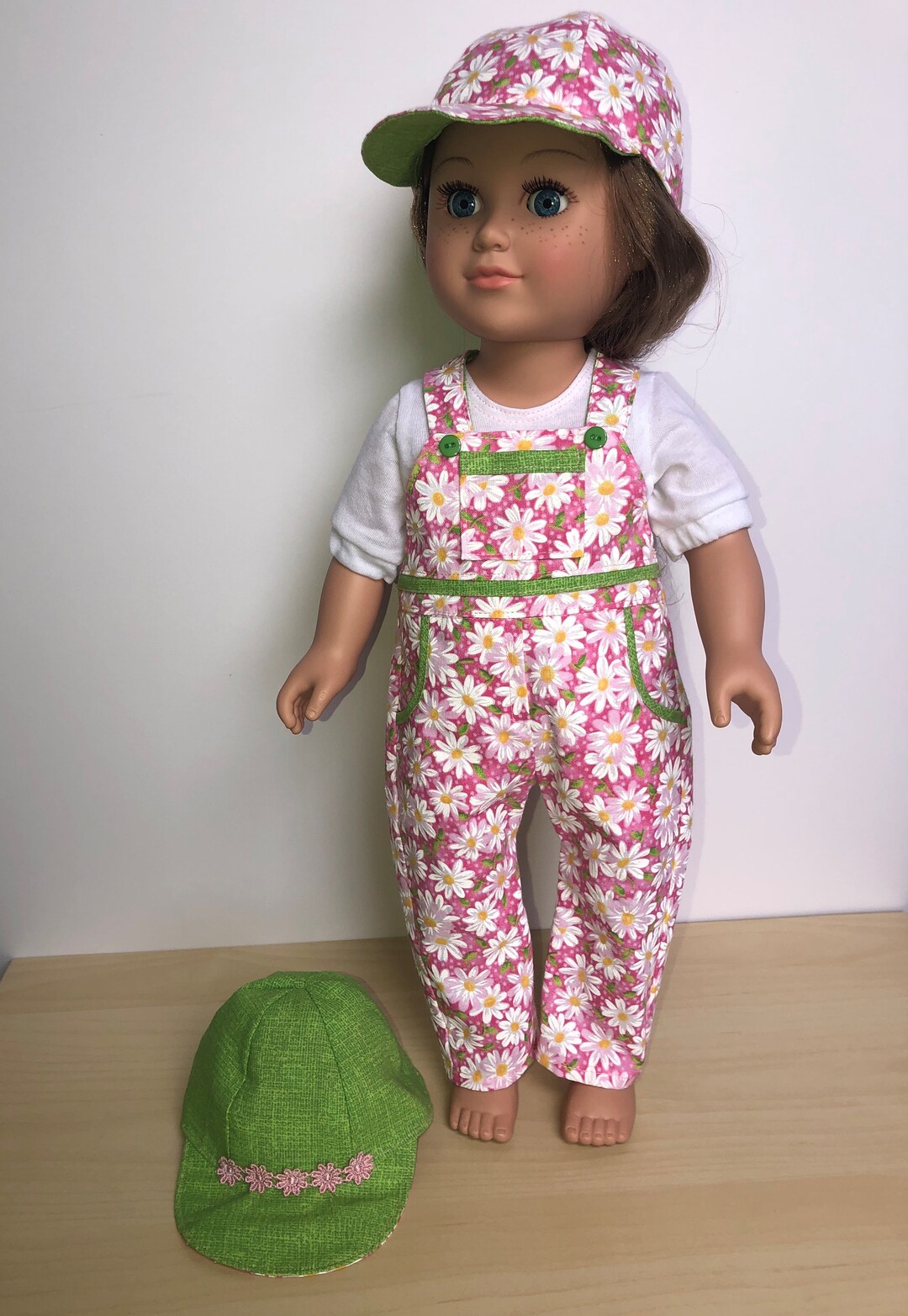 Flowery Overall With Hat - Etsy