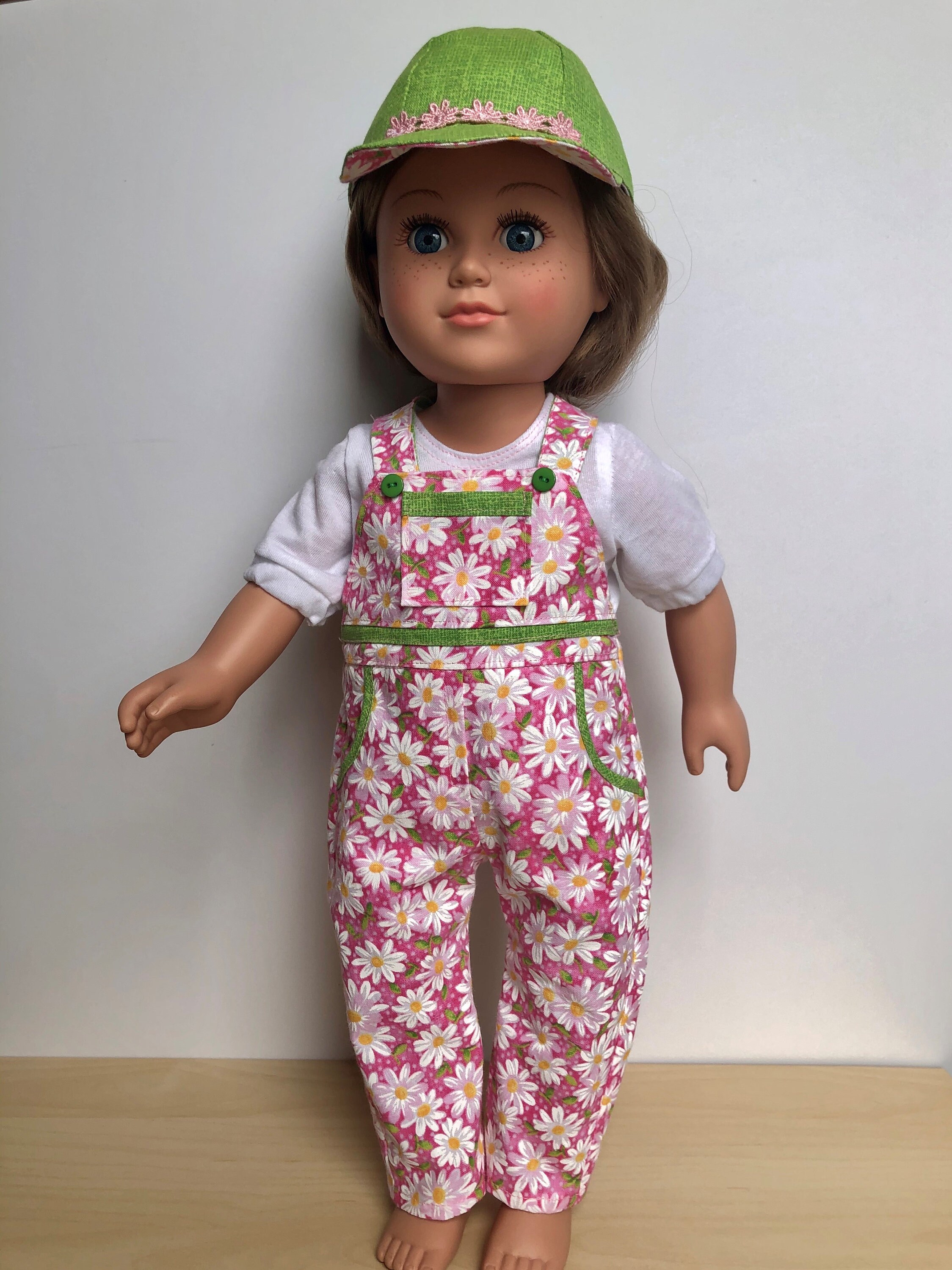 Flowery Overall With Hat - Etsy