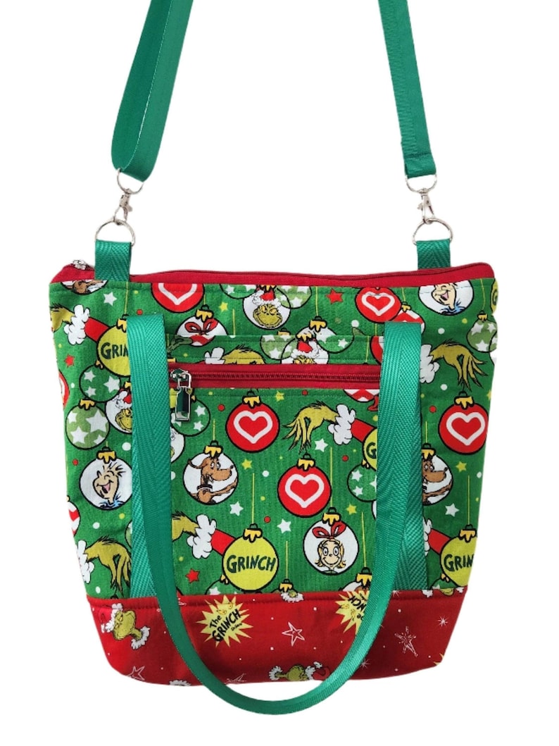 The Grinch and Friends Zippered Convertible Crossbody and Tote Bag - Etsy
