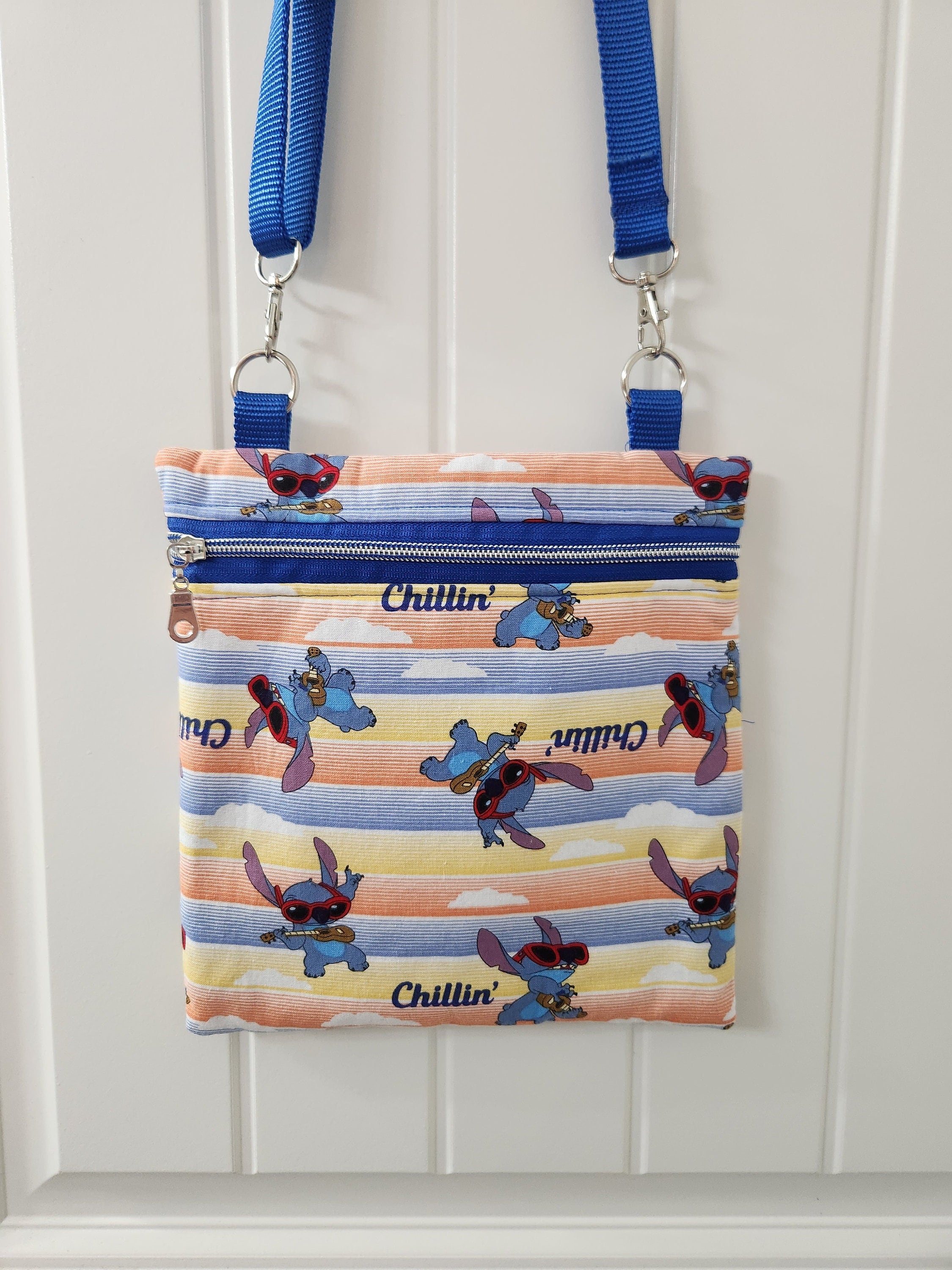 Stitch Crossbody Bag With Adjustable Strap - Etsy