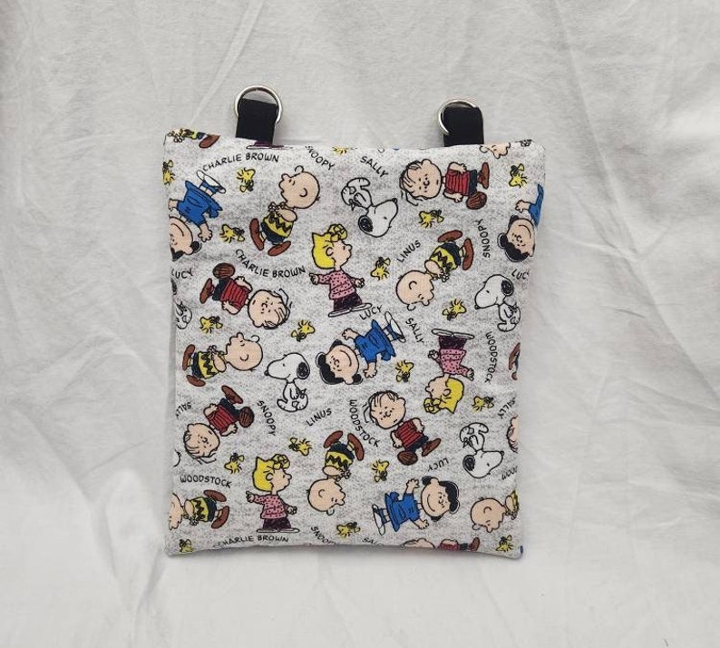 Gray Charlie Brown and Friends Crossbody Bag With Adjustable Strap - Etsy
