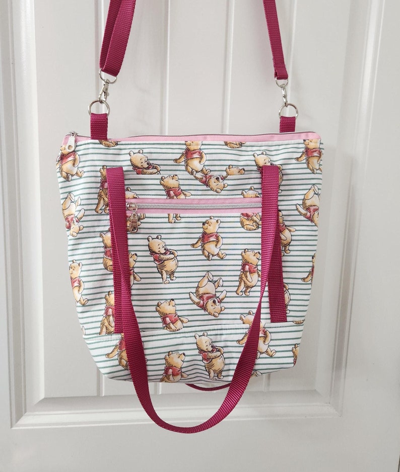 Winnie the Pooh Convertible Tote and Crossbody Bag - Etsy