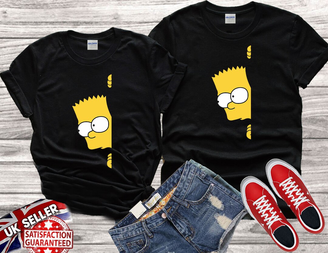 Bart the Simpsons Lovers Movie Funny Cool Tshirt Top Men Women Ladies ...