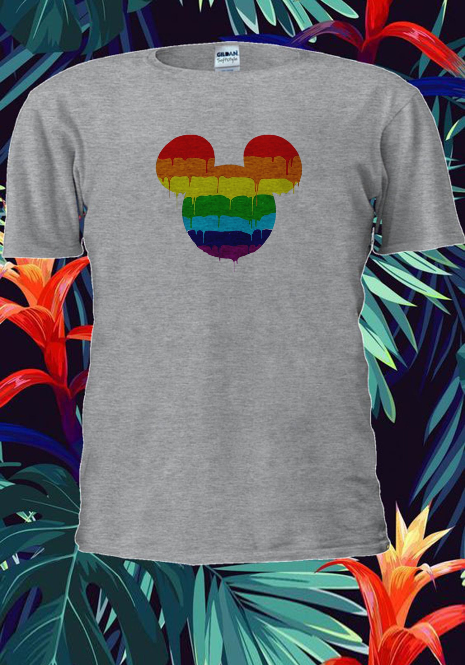 Disney Mickey Minnie Mouse Gay Pride Rainbow LGBT Best Gift - Etsy UK