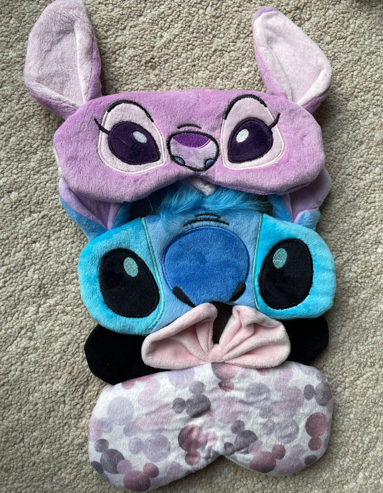 Official Disney Stitch Minnie Mouse Lilo and Stitch Eye Mask - Etsy
