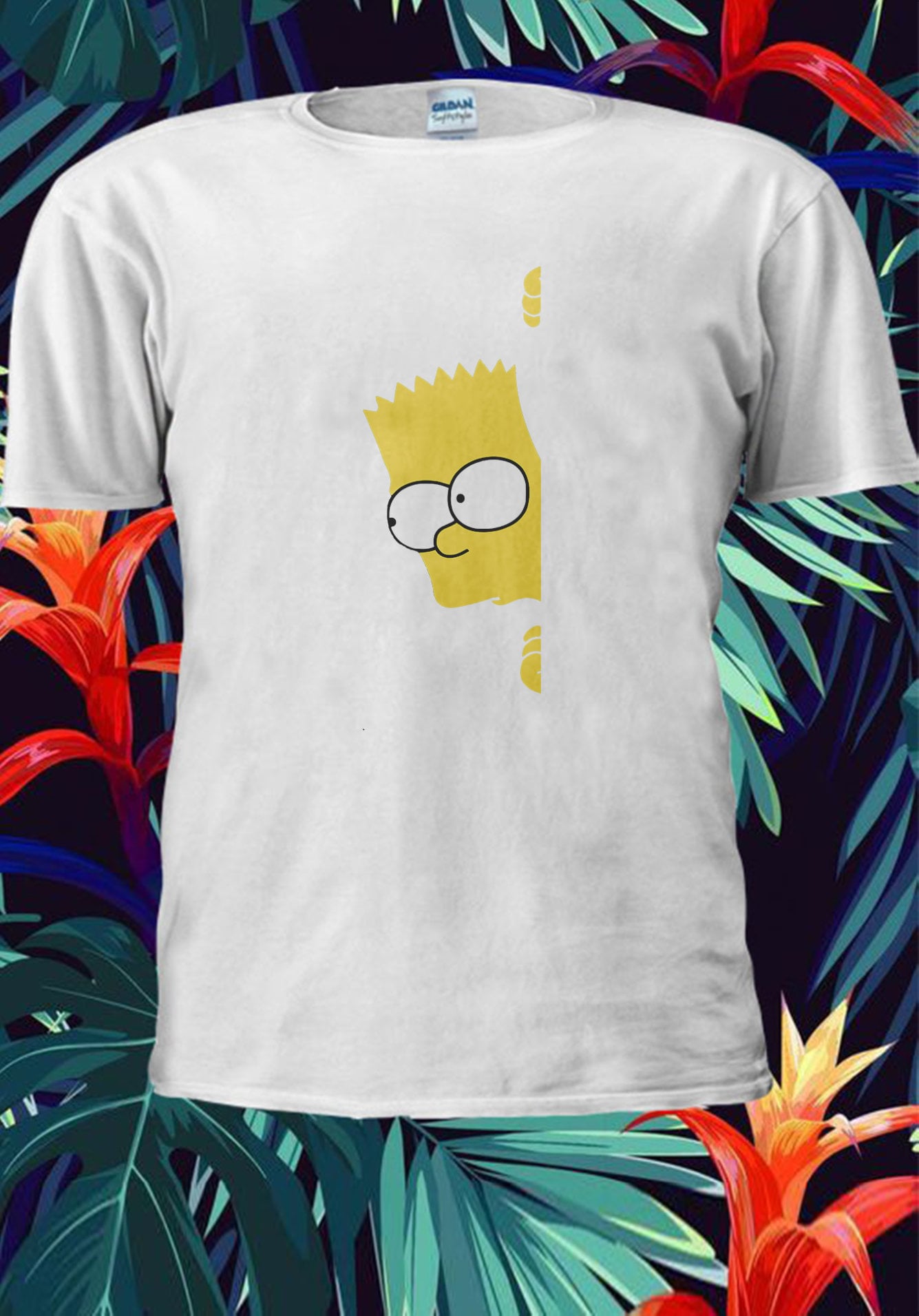 Bart the Simpsons Lovers Movie Funny Cool Tshirt Top Men Women Ladies ...